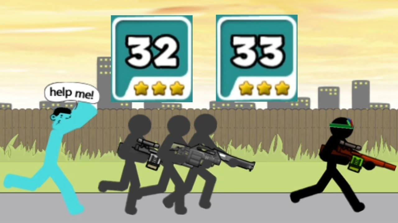 Anger Of Stick 5 Main Levels 32-33 - YouTube