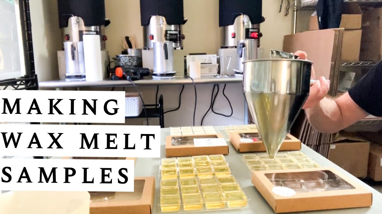 Making Wax Melt Samples & Talking About Creating A New Candle Line ...
