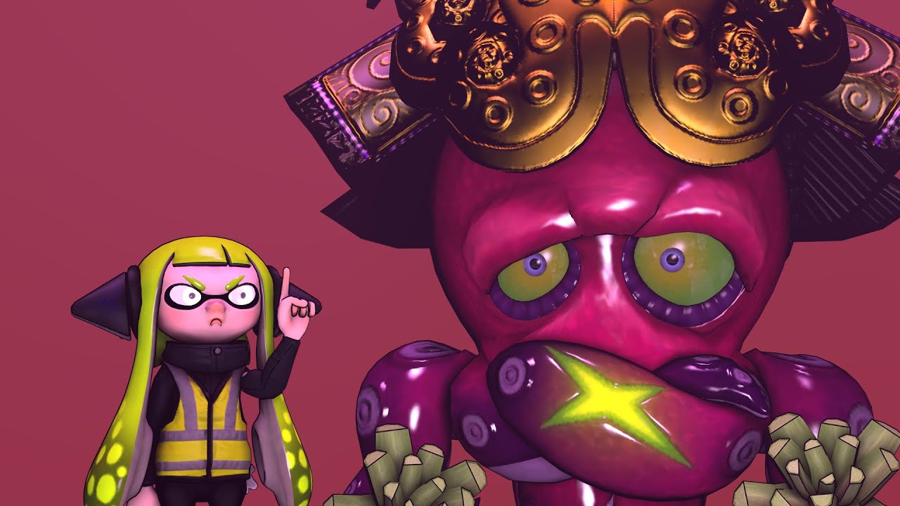 [SFM/Splatoon] Agent 3 VS DJ Octavio (Epic battle !!!) - YouTube