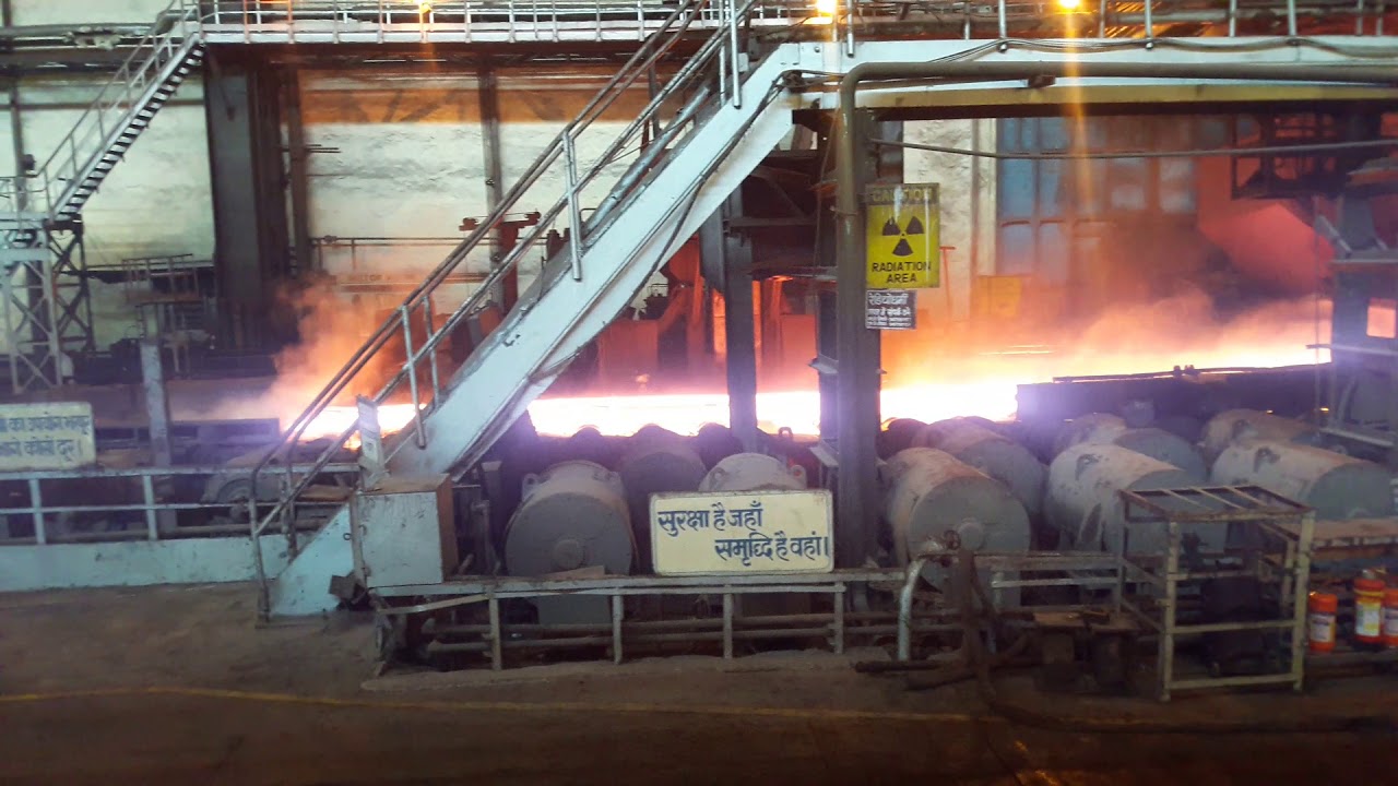 Research project in Bhilai Steel Plant - YouTube