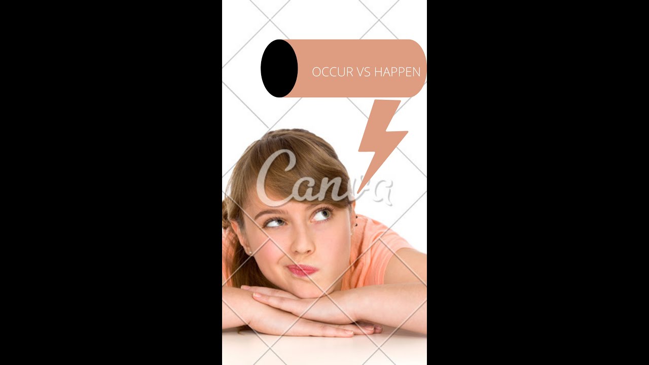 DIFFERENCE BETWEEN "OCCUR" AND "HAPPEN" #ielts #grammarenglish #views # ...