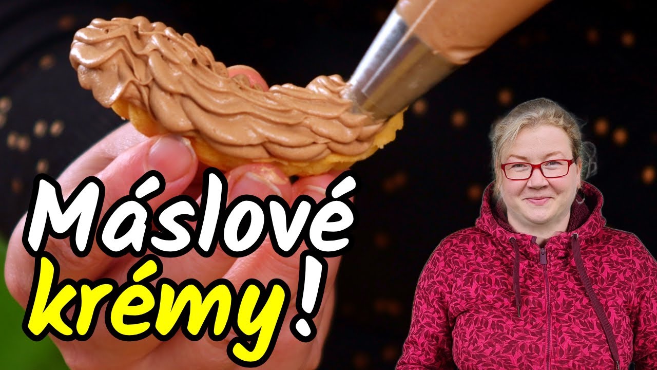 🎄👩‍🍳 4 skvělé MÁSLOVÉ KRÉMY do CUKROVÍ, které vám ušetří peníze za ...