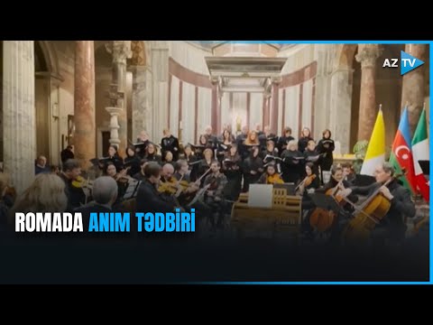 Romada Xocalı soyqırımına həsr olunan klassik musiqi konserti: Azərbaycan xalq mahnısı ifa olundu