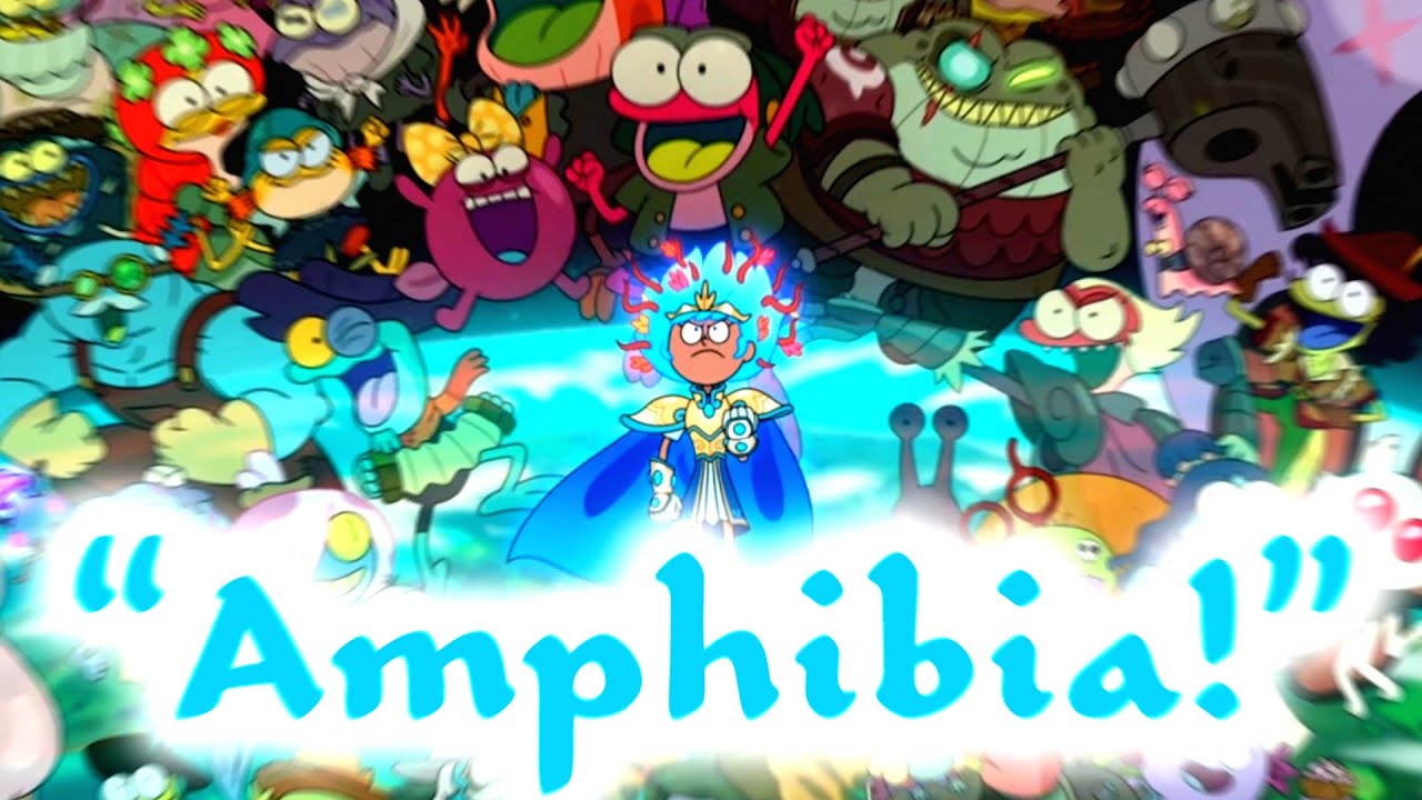 Amphibia BUT ONLY when anyone says 'Amphibia'. - YouTube