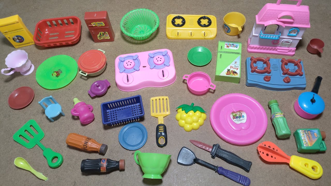 Miniature Kitchen Toy Installation ASMR |Mini Kitchen Set |Hello Kitty ...
