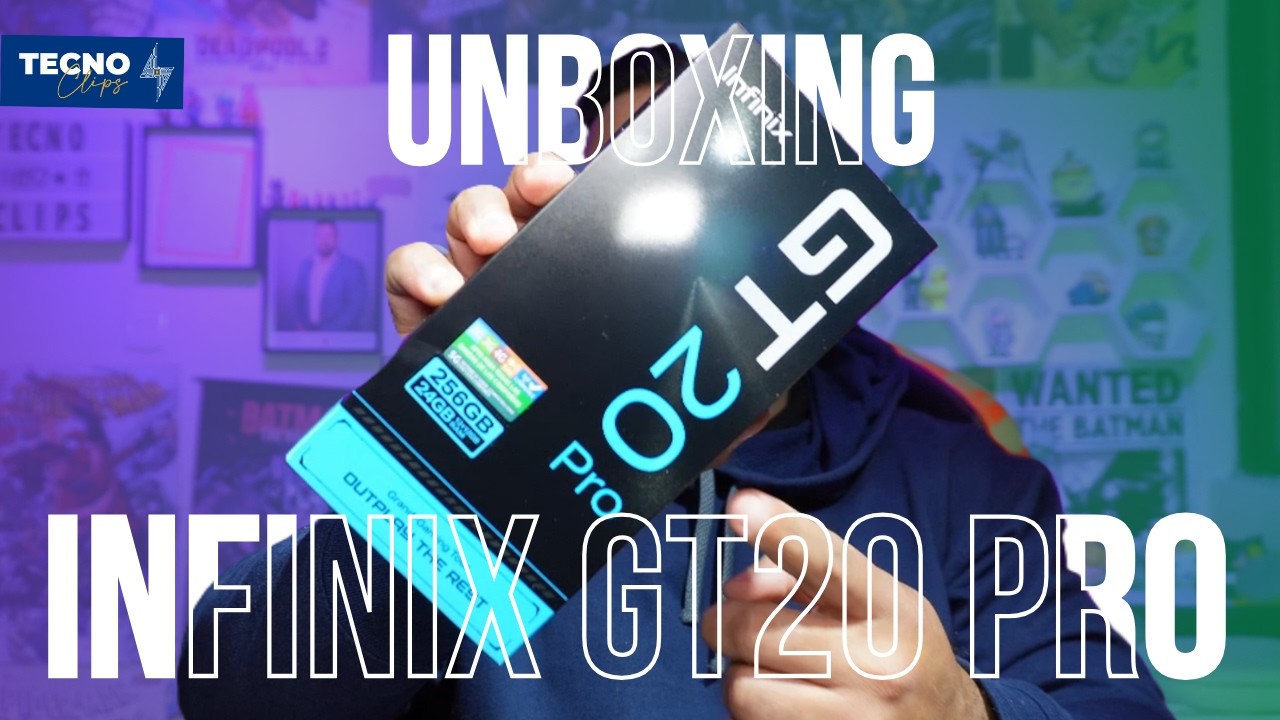 INFINIX GT2O PRO: Unboxing y primeras impresiones - YouTube