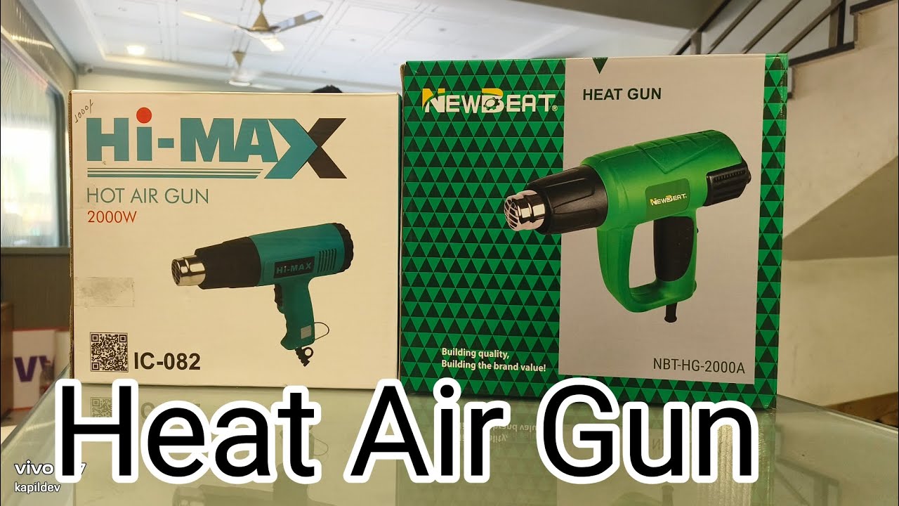 heat Air Gun machine !! hot gun blower !! #machine #air #power #blower ...