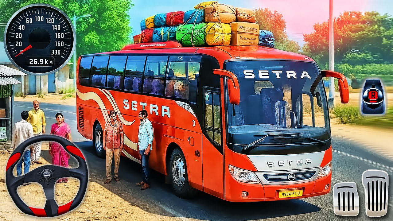 Bus Driving City Simulator 3D - Uphill Bus Drive Simulator 2025 ...