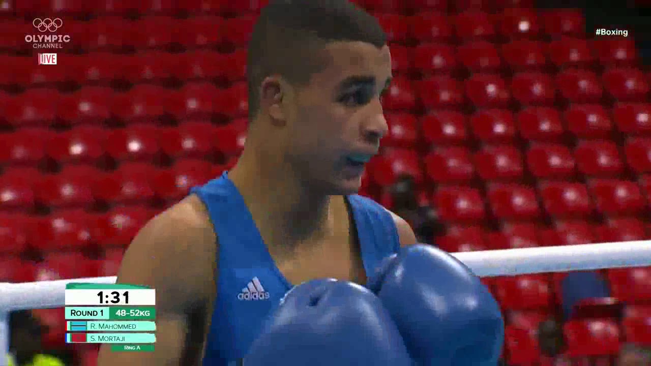 48/52kg-Rajab Otukile MAHOMMED (Botswana) v Said MORTAJI (Morocco ...
