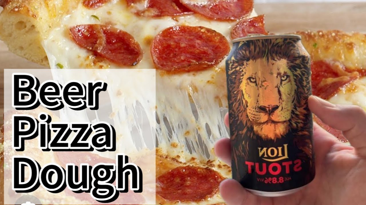Beer can pizza dough# no yeast# ලේසියෙන් හරිම රස බියර් වලින් හදන පිට්සා ...