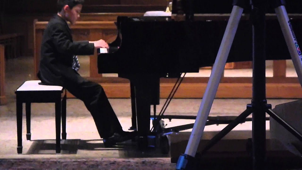 Riley Kong, age 10, plays Musica Recercata, III Allegro con spirito by ...