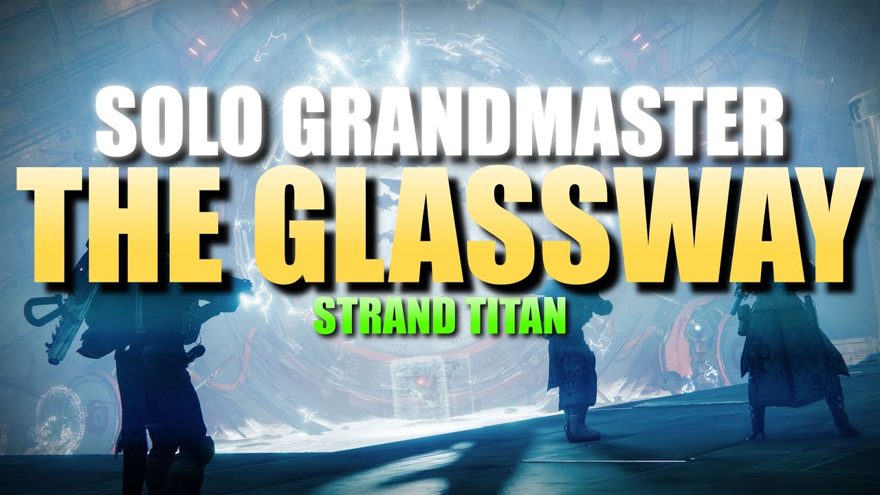 Solo The Glassway GM in Season of Defiance [Destiny 2] - YouTube