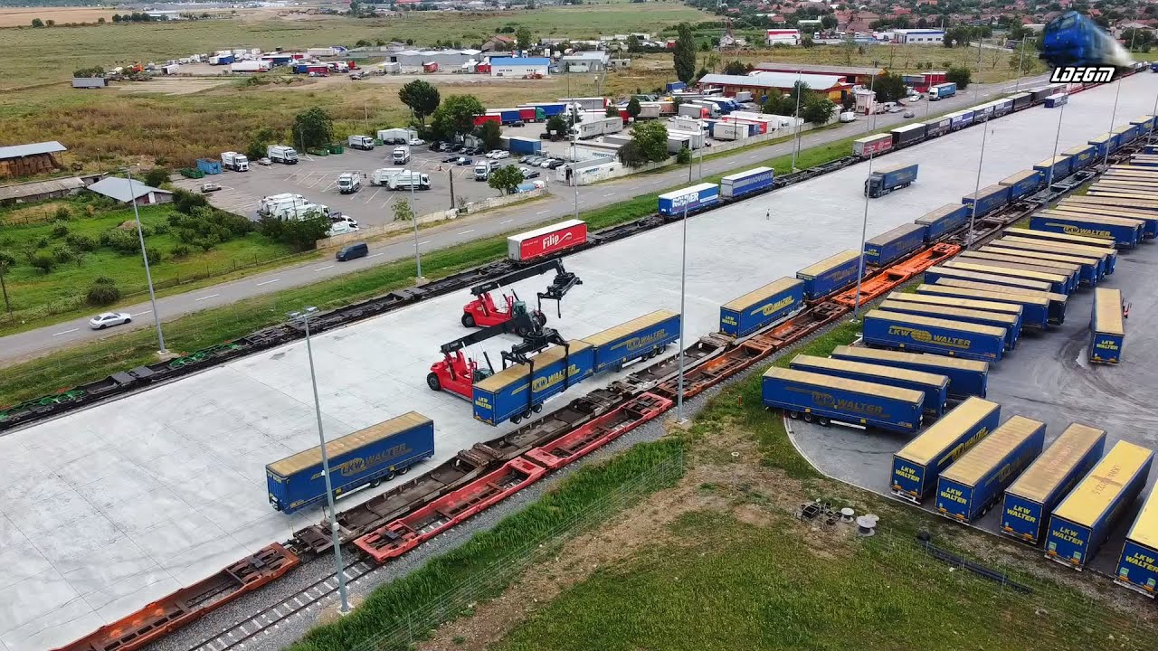 🚂🚛 Noul Terminal Intermodal din Episcopia Bihor New Intermodal Terminal ...