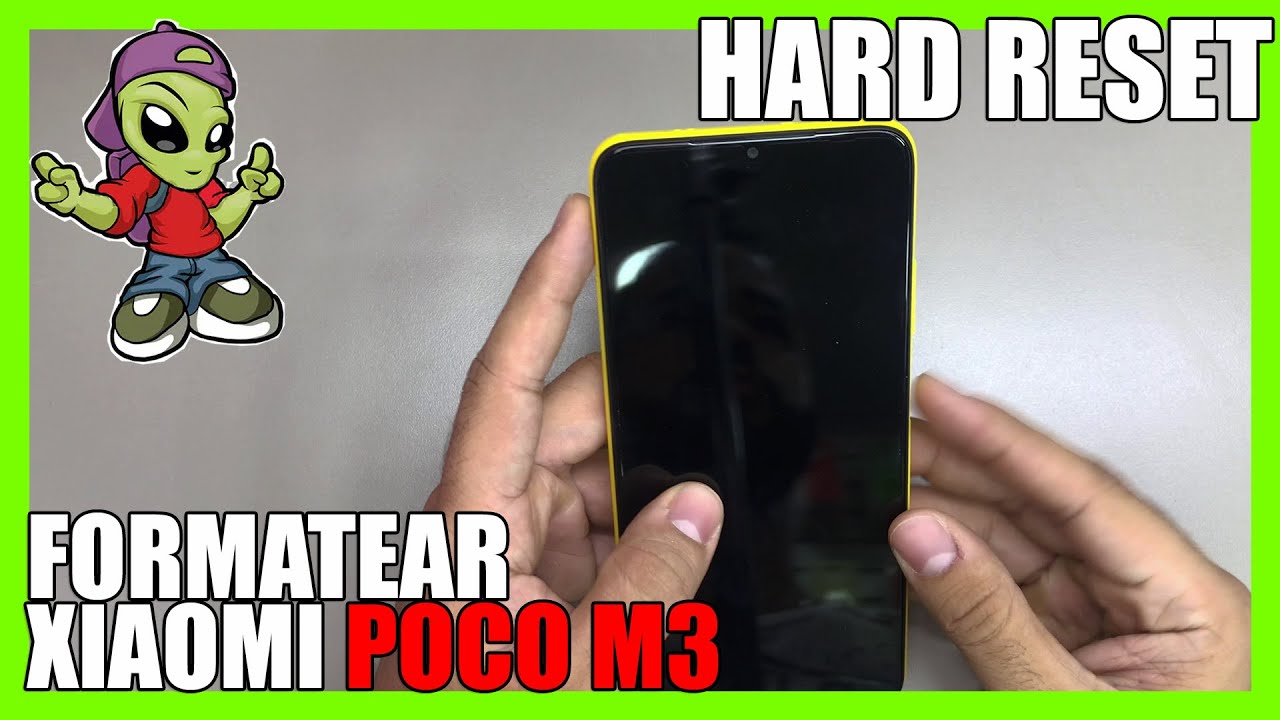 Cómo FORMATEAR un POCO M3 Con Los Botones 🔓 | HARD RESET POCO M3 | Reinicio De Fábrica POCO M3 ...