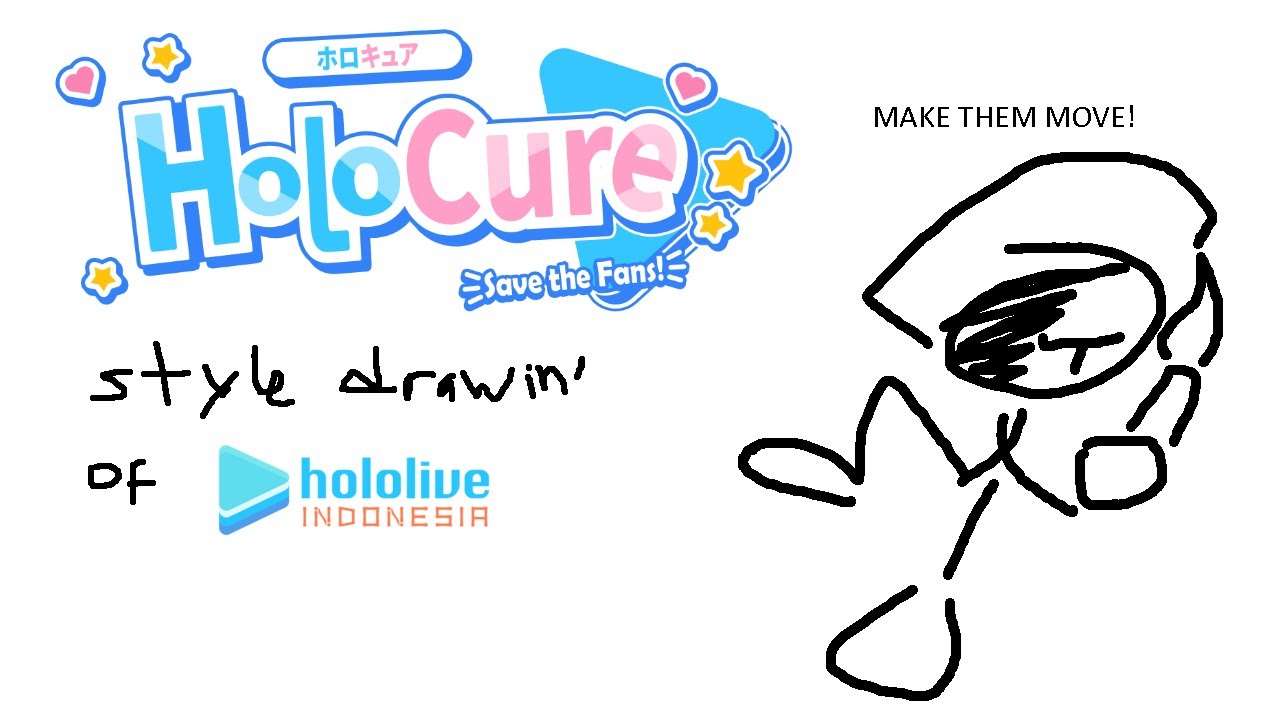[ENG/IDN] Holocure style drawing holo id - part 6 (movement!) - YouTube