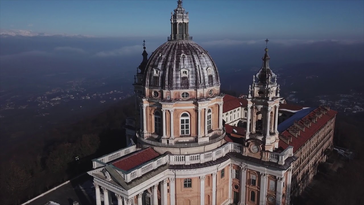Italia by DRONE Basilica di Superga Torino - YouTube