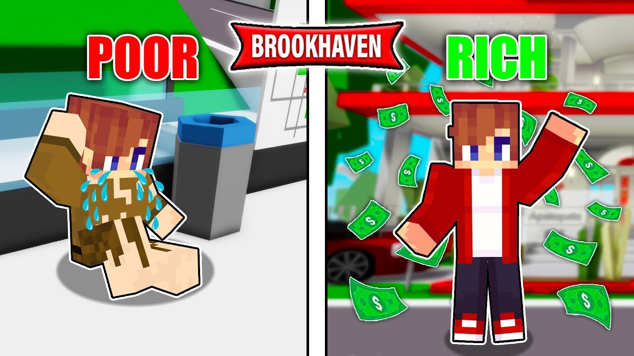 From POOR To RICH in Brookhaven RP in Roblox | MAHIRAP TO MAYAMAN STORY ...