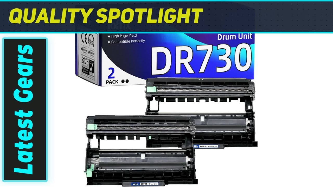 Best DR730 Drum Unit for Brother Printers: Flawless Prints! - YouTube