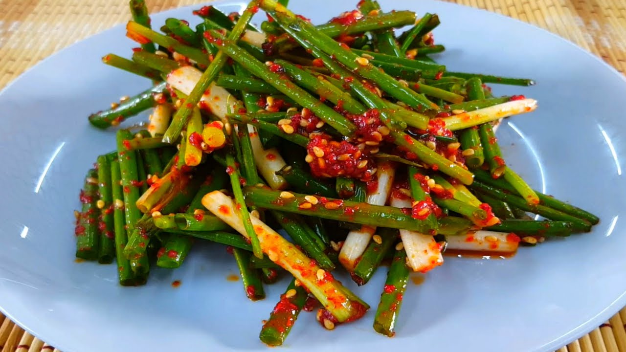 Healthy Spring Onion Recipe In 1 Minute - YouTube