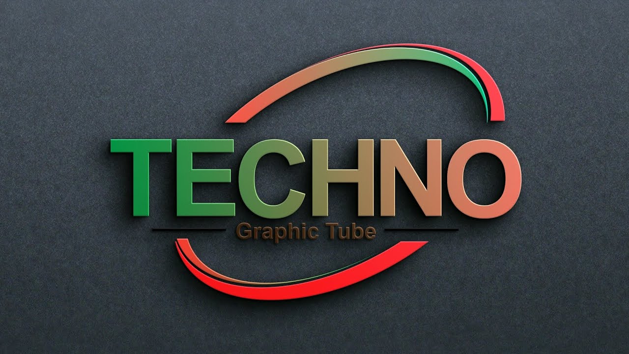 How to create TECHNO logo desing illustrator. tutorial bangla. - YouTube