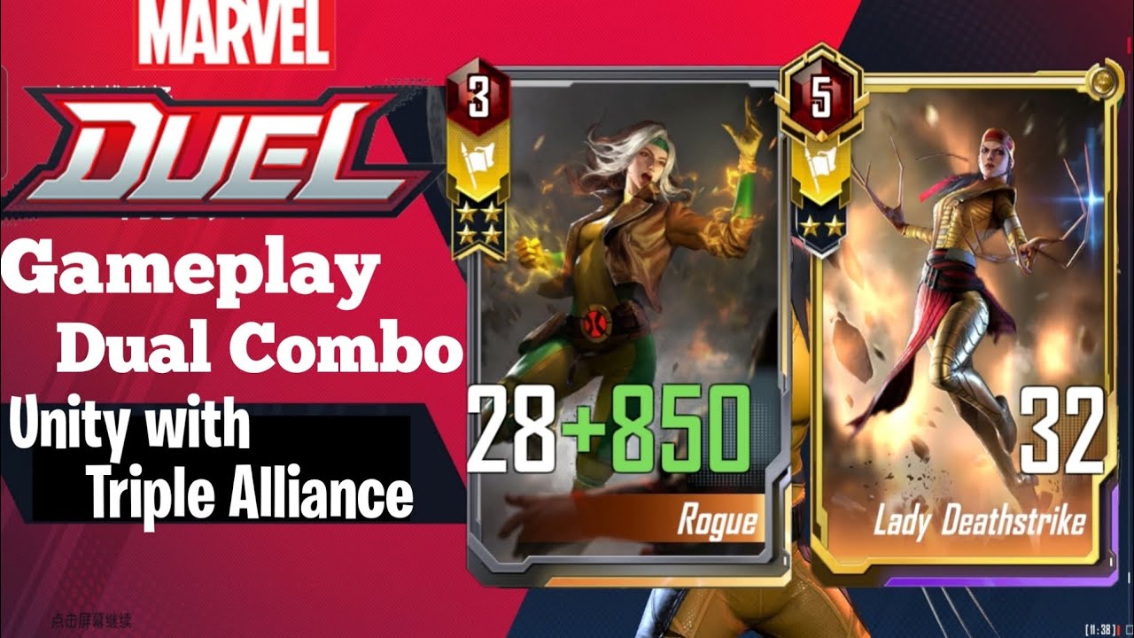 Marvel Duel | Gameplay Build Dual Combo Unity with Combo Triple ...