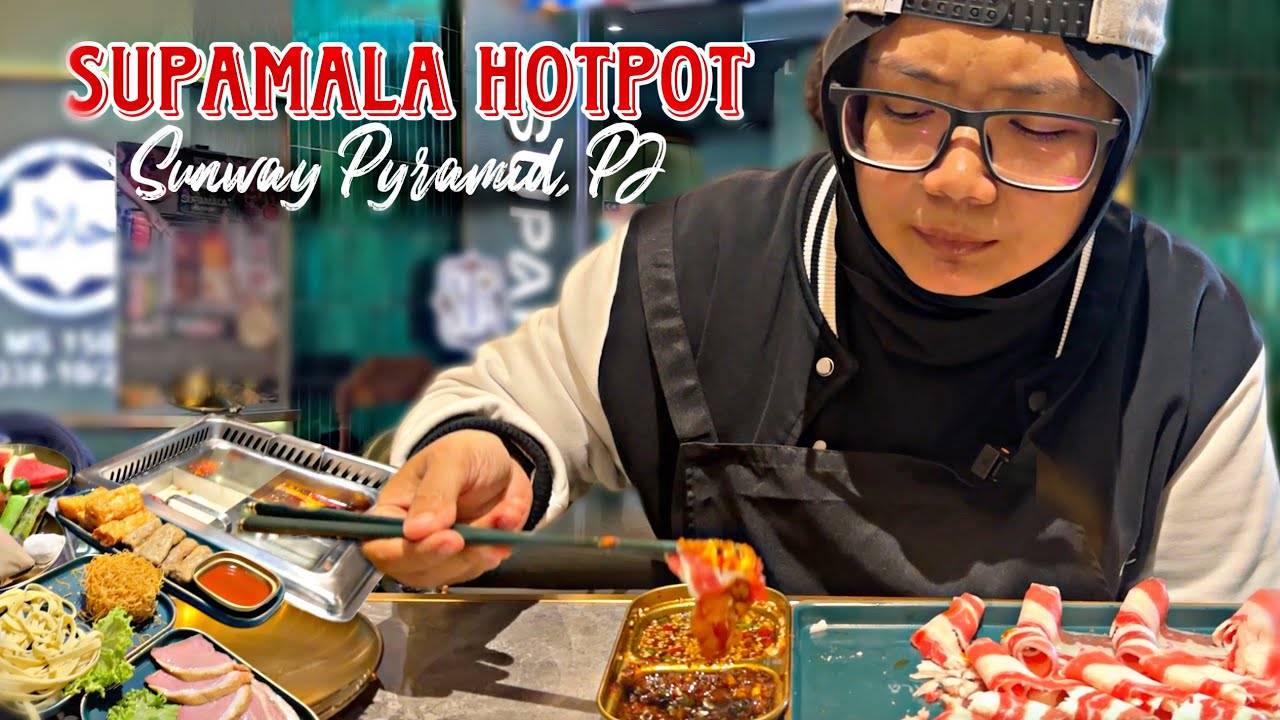DAH 3 KALI DATANG kat SUPAMALA HOTPOT...baru nak buat vlog - YouTube
