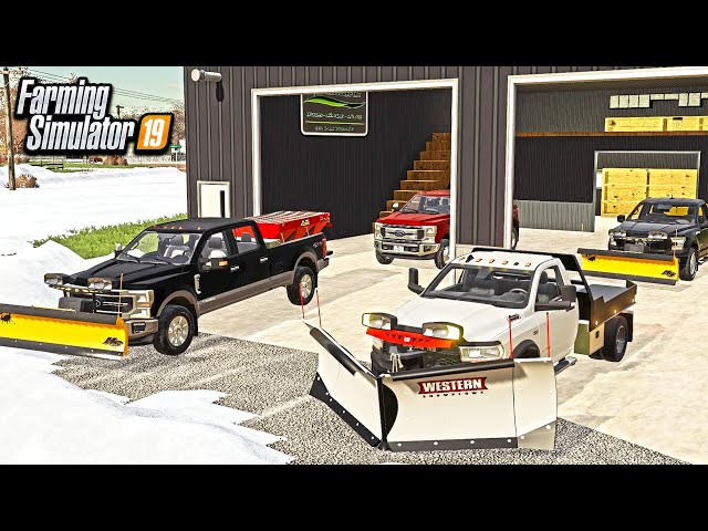Wmf Modding Snow Plow Pack V10 Fs19 Mods Farming STARTING A