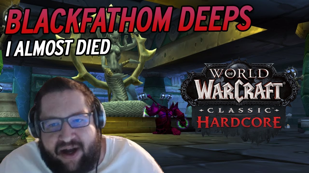 I ALMOST DIED IN THIS DUNGEON | Bean WoW Hardcore Classic - YouTube