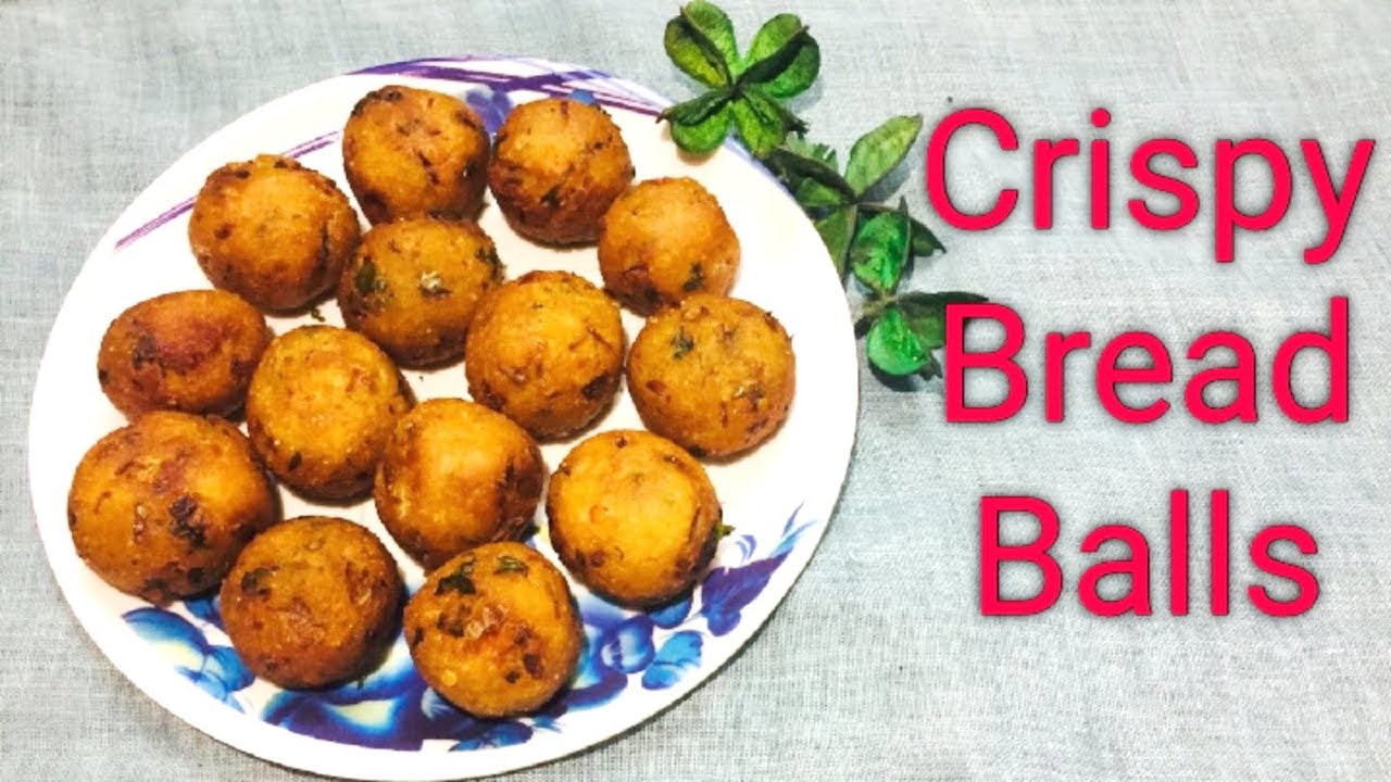Crispy bread balls | bread recipe | Bread Snacks | Evening Snacks - YouTube
