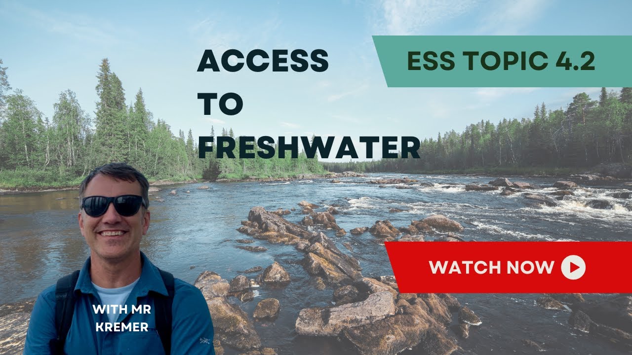 Every Drop Counts: The Politics and Science of Access to Freshwater for ...