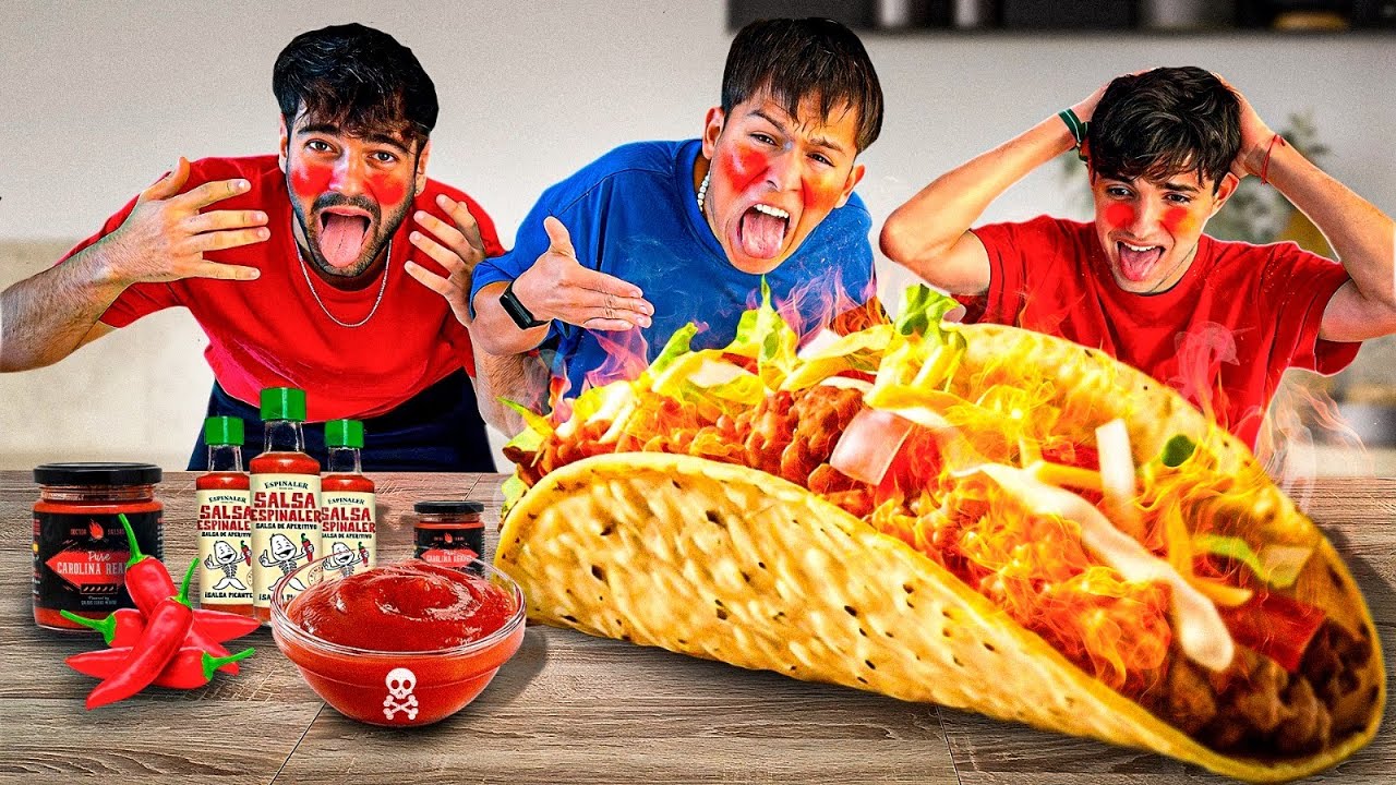 COMEMOS EL TACO MÁS PICANTE DEL MUNDO! - YouTube