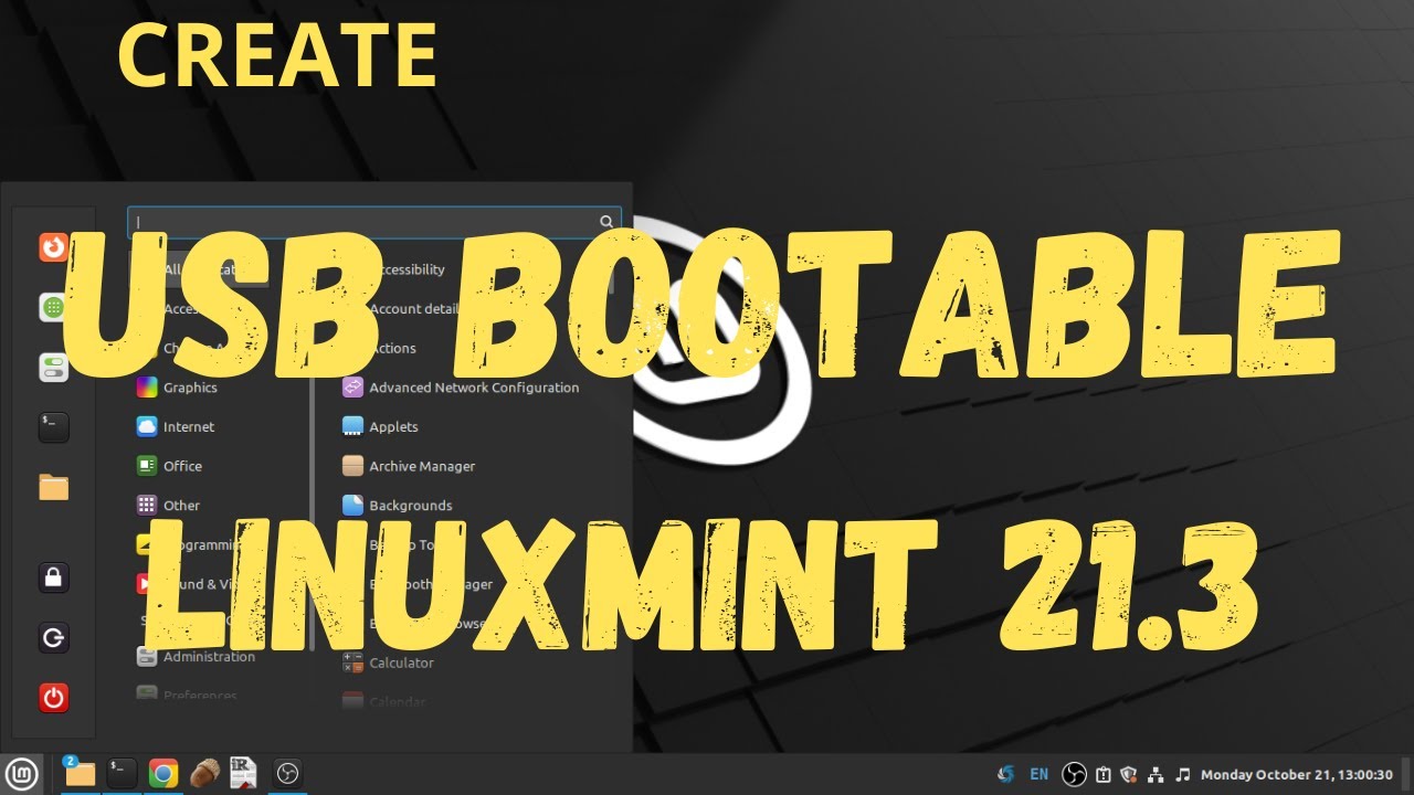 Bikin Bootable USB Stick di Linux Mint: Gampang Banget! - YouTube
