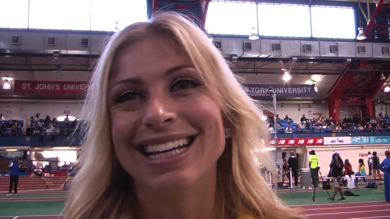 800m Star Maggie Vessey Visits the Armory - YouTube