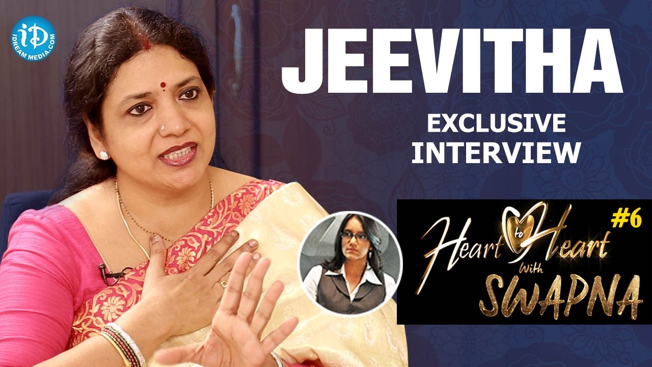 Jeevitha Rajasekhar Exclusive Interview - Heart To Heart With Swapna #6 ...