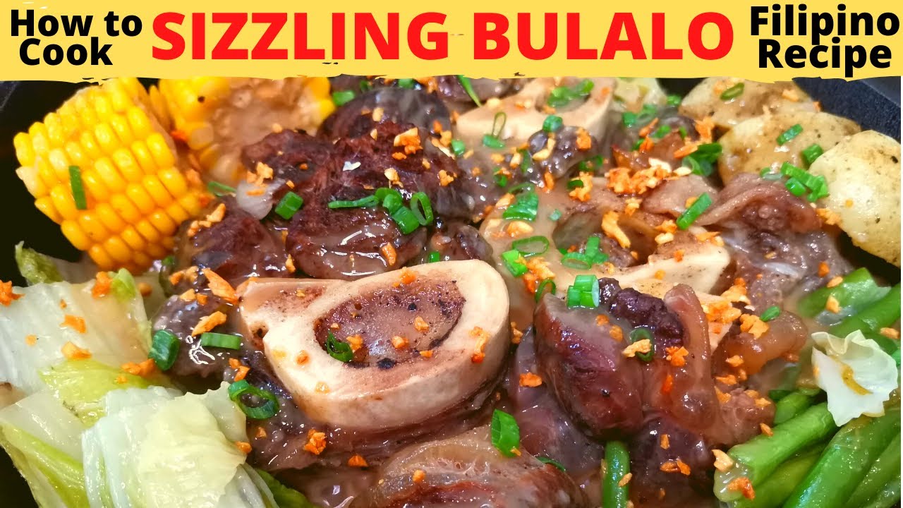 SIZZLING BULALO | Sizzling Bulalo Steak | Beef Shank Steak | Filipino ...