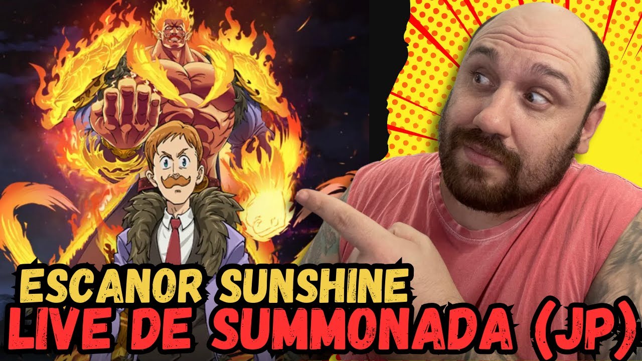 LIVE DO CALVO | SUMMONADA NO ESCANOR SUNSHINE | 7DS | The Seven Deadly ...