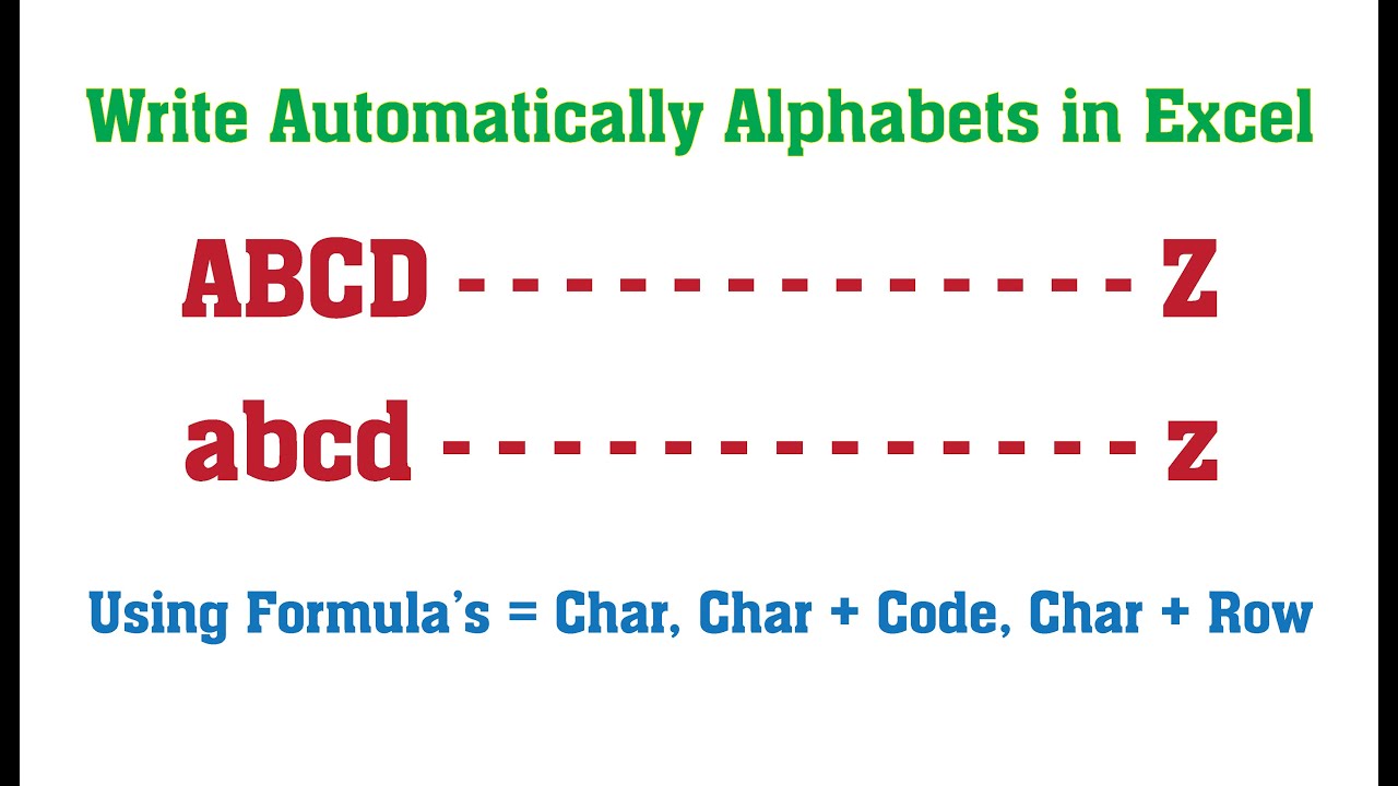 How To Click And Drag To Fill In The Alphabet In Excel MS Excel Me how-to-click-and-drag-to-fill-in-the-alphabet-in-excel-ms-excel-me
