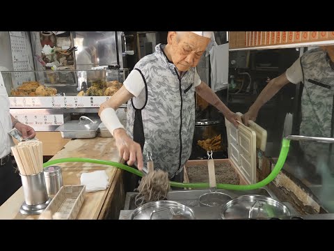 【40秒高速提供!!】立ち食いそば&うどん よりみち - Standing Soba Udon Restaurant - Japanese ...