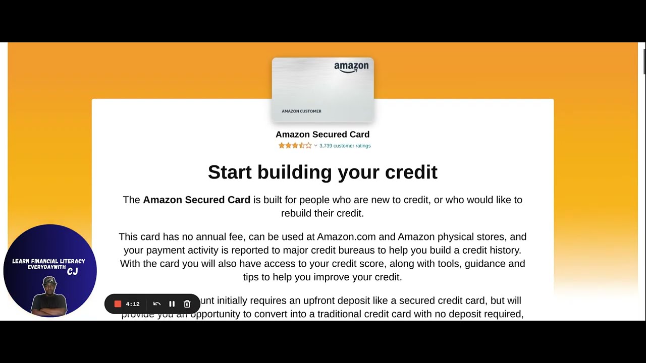 Say Goodbye to Bad Credit: How the Amazon Secured Store Card Can ...