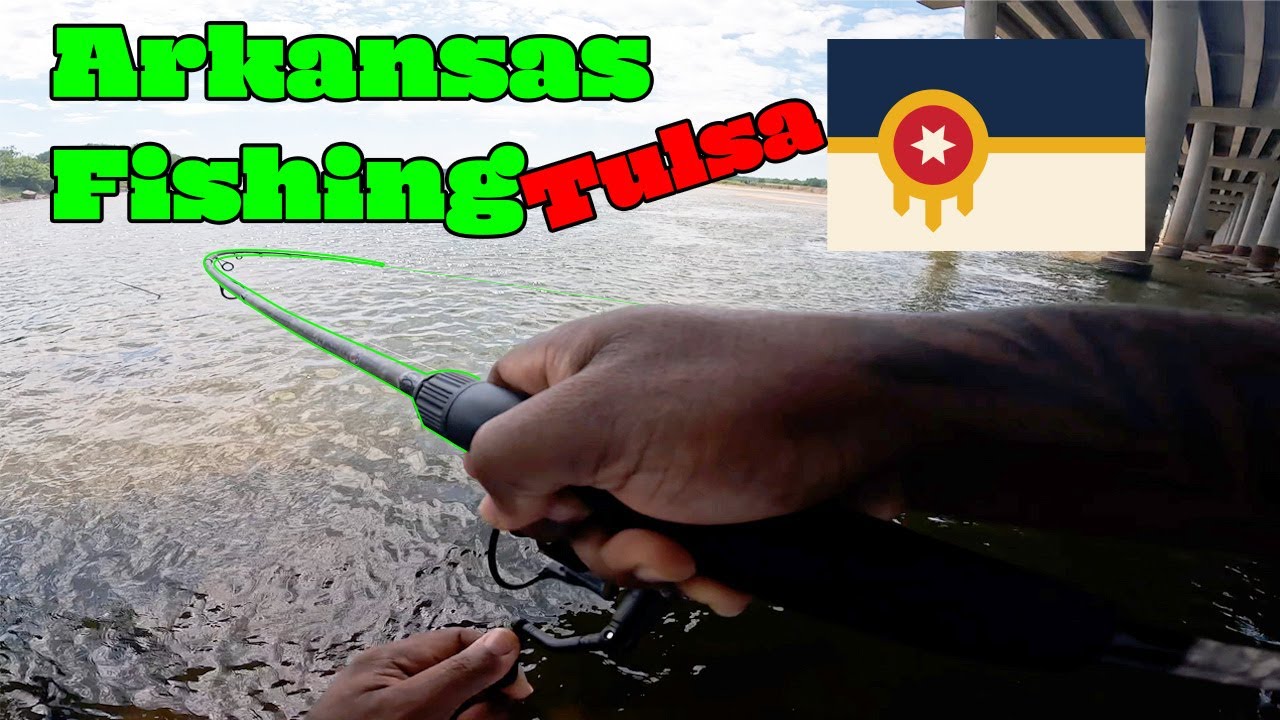 Arkansas River Fishing In Tulsa, TOPWATER Blowups! (CATCH,CLEAN,COOK ...