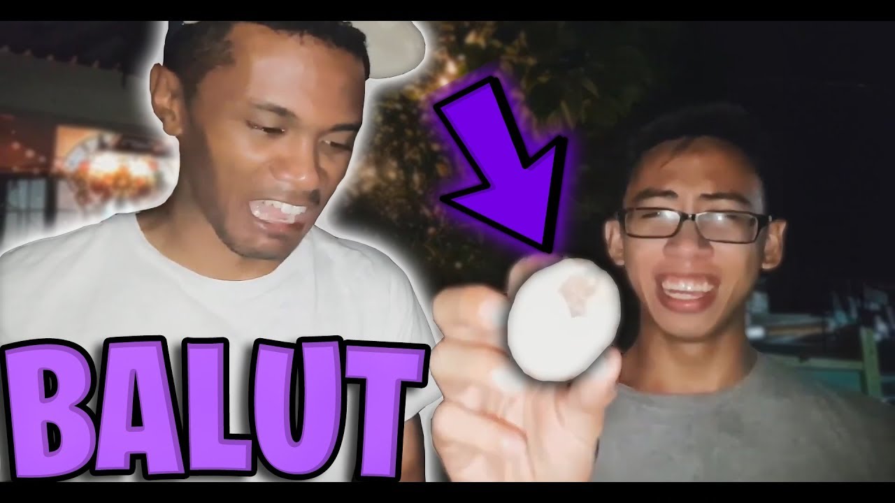 FOREIGNER EATS BALUT FOR THE FIRST TIME!! Feat. VENOVER - YouTube