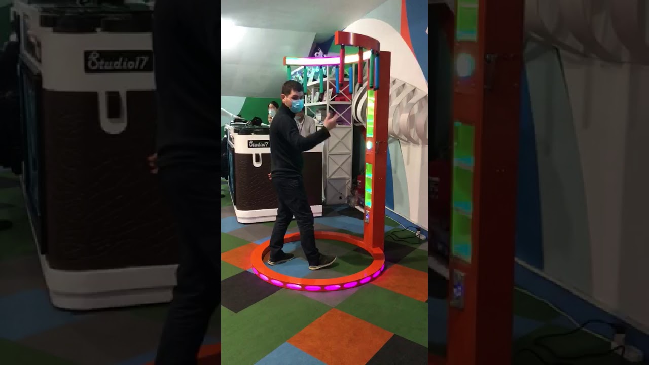 Easyfun fast drop game machine, 3 different levels controled by remote ...