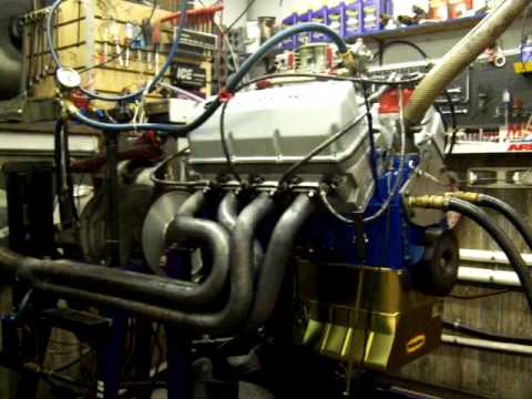 408 Cleveland stroker 7000rpm dyno run Mustang - YouTube