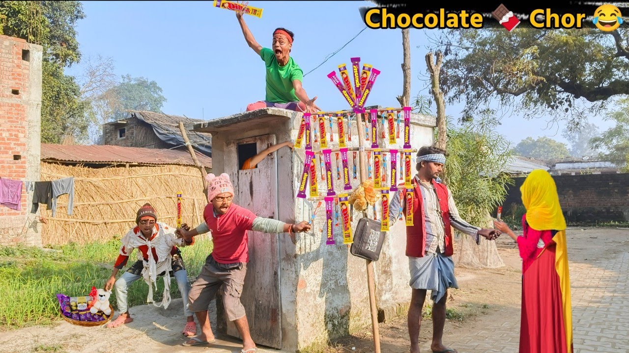 CHOCOLATE CHOR || Must Watch New Comedy Video || Bindaas Fun Nonstop ...