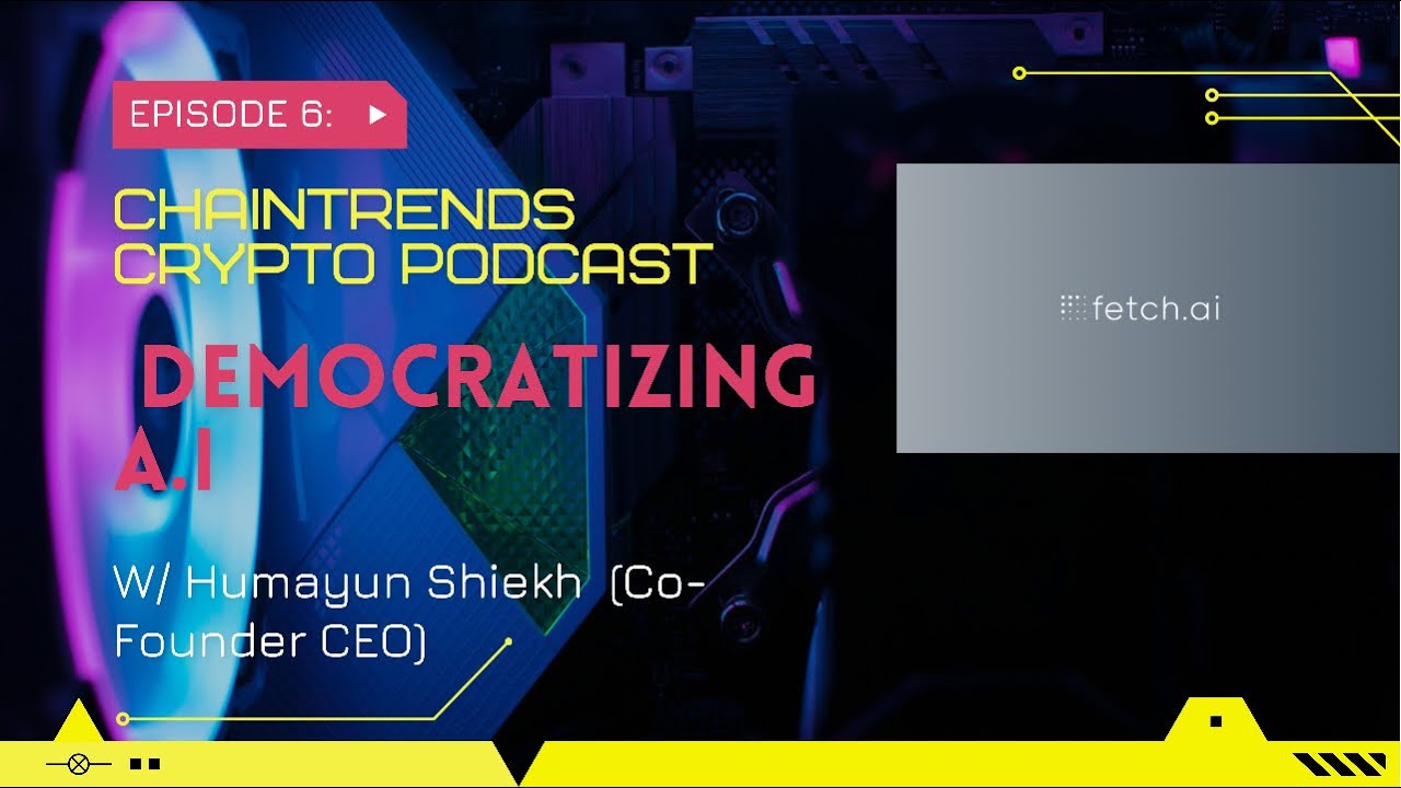 Democratizing A.I / w/ Humayun Sheikh (Fetch.ai Co-Founder CEO) #crypto ...