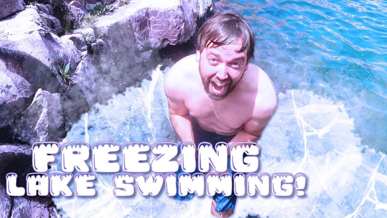 Freezing Lake Swimming! - YouTube