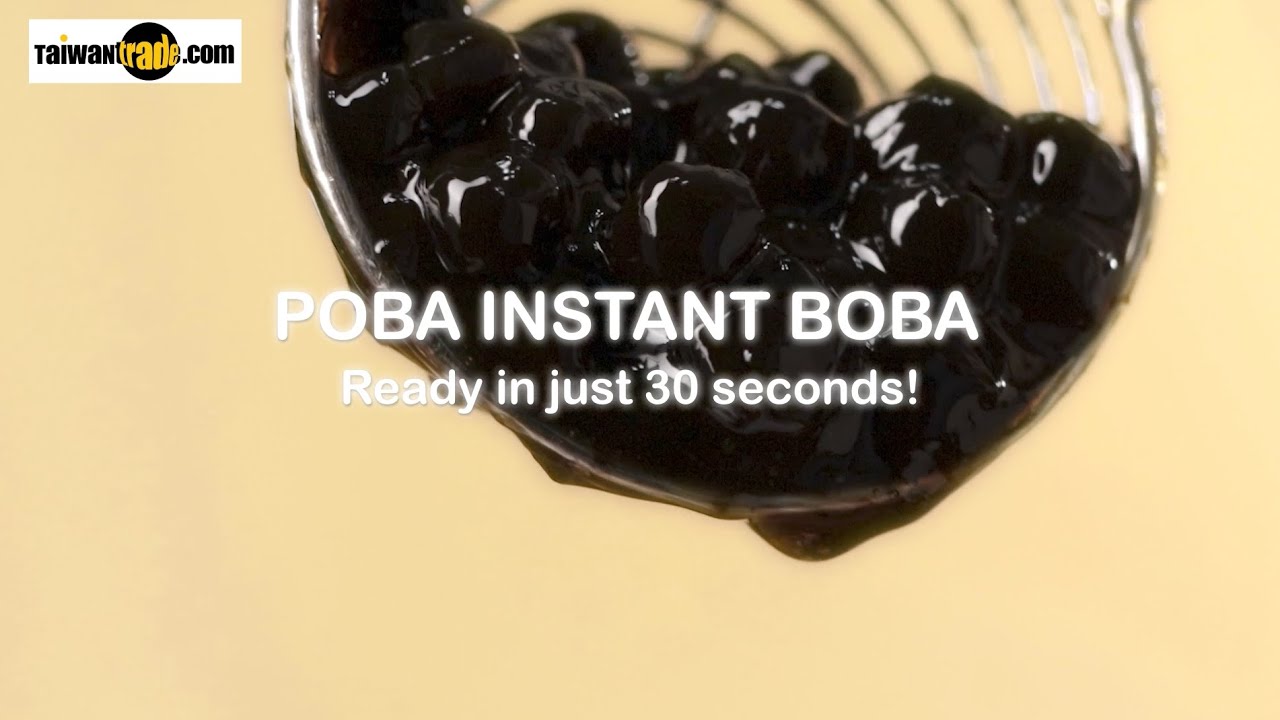 POBAPOBA 即時珍珠｜POBA Instant Boba - YouTube