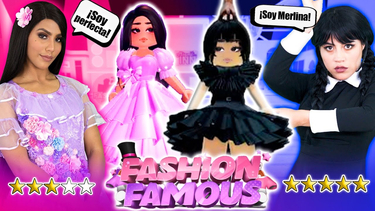 MERLINA ADDAMS VS ISABELA FASHION FAMOUS | roblox - YouTube