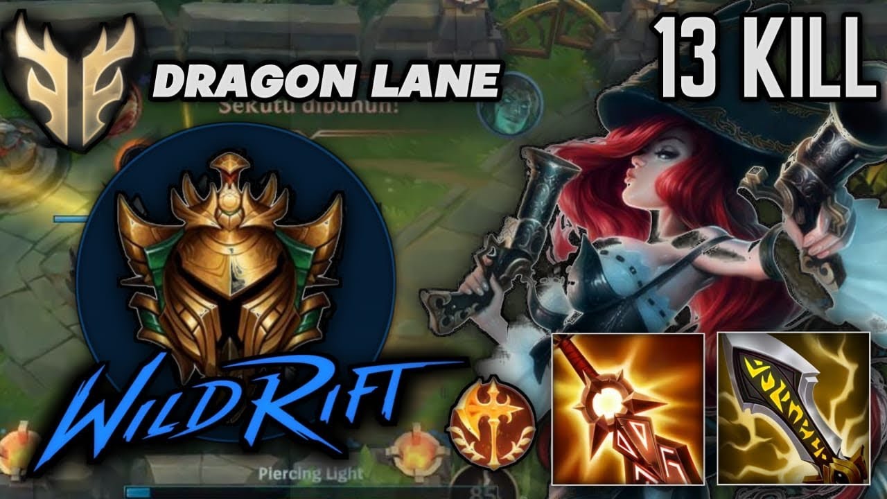 MISS FORTUNE Adc Gameplay ( Build & Runes ) Wild Rift - Season 3 - YouTube