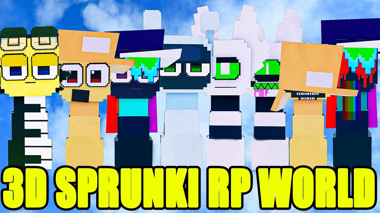 3D SPRUNKI RP WORLD *How to get ALL Badges and Morphs* Roblox - YouTube